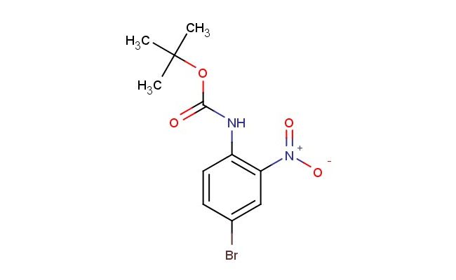 tert-butyl (4-bromo-2-nitrophenyl)carbamate;CAS No.:327046-79-7